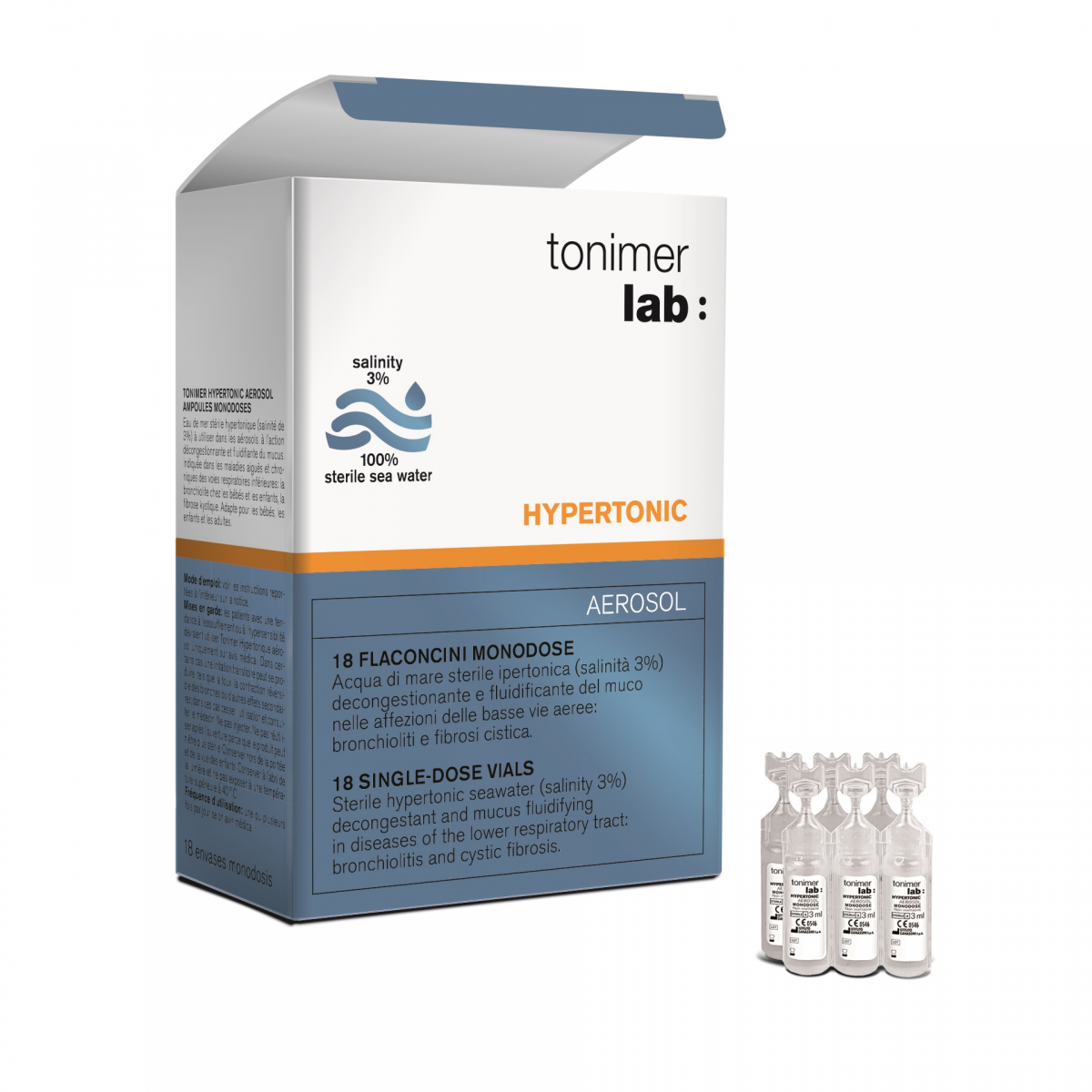 Tonimer Hypertonic Single-Dose Vials - 521277 - D'AVEIA